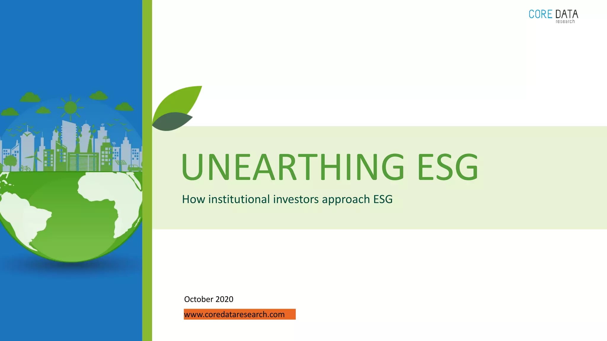 Esg 2020 slides | PDF