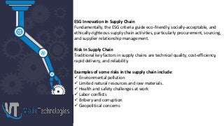 ESG and Smart Manufacturing and Leading Sustainability and Change | PPT
