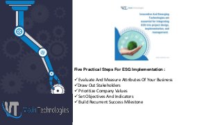 ESG and Smart Manufacturing and Leading Sustainability and Change | PDF