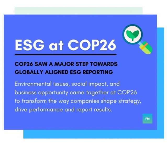 ESG at COP26 | PDF | Business | Business and Finance