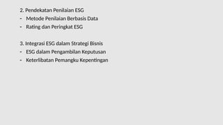 the introduction and the concept of ESG .pptx