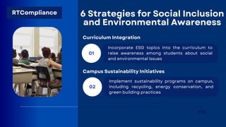 Environment, Social, and Governance (ESG) in the Education Industry | PDF