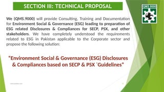 ESG Proposal for Corporate Sector by QMS900_ Sept 2024.pptx