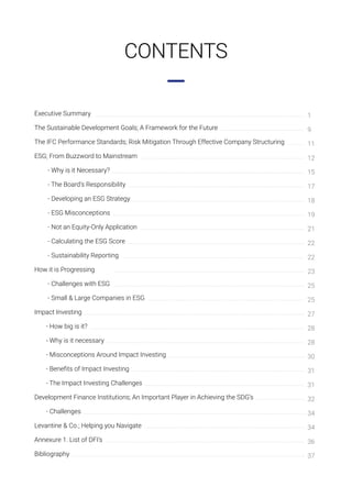 ESG & Impact Investing: Navigating the Essentials | PDF