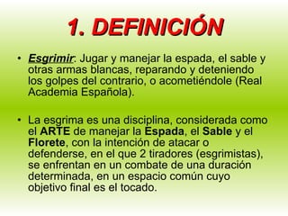 Esgrima | PPT