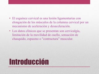 Esguince Cervical Pptx