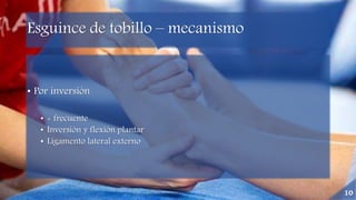 Esguince de tobillo | PPTX