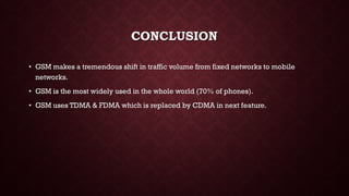GSM | PPT