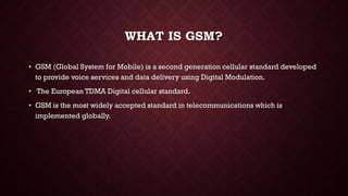 GSM | PPT