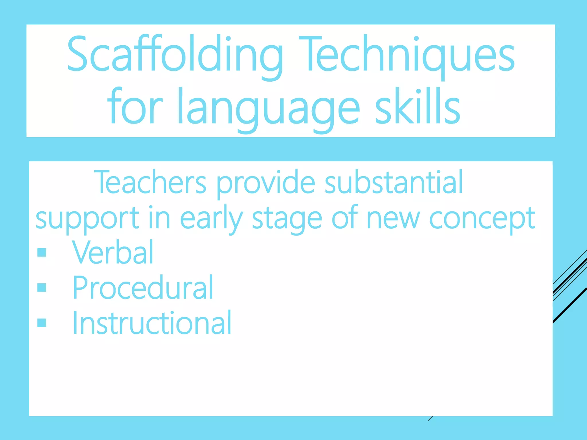 Eshboyeva scaffolding.ppt | Homework and Study | Education