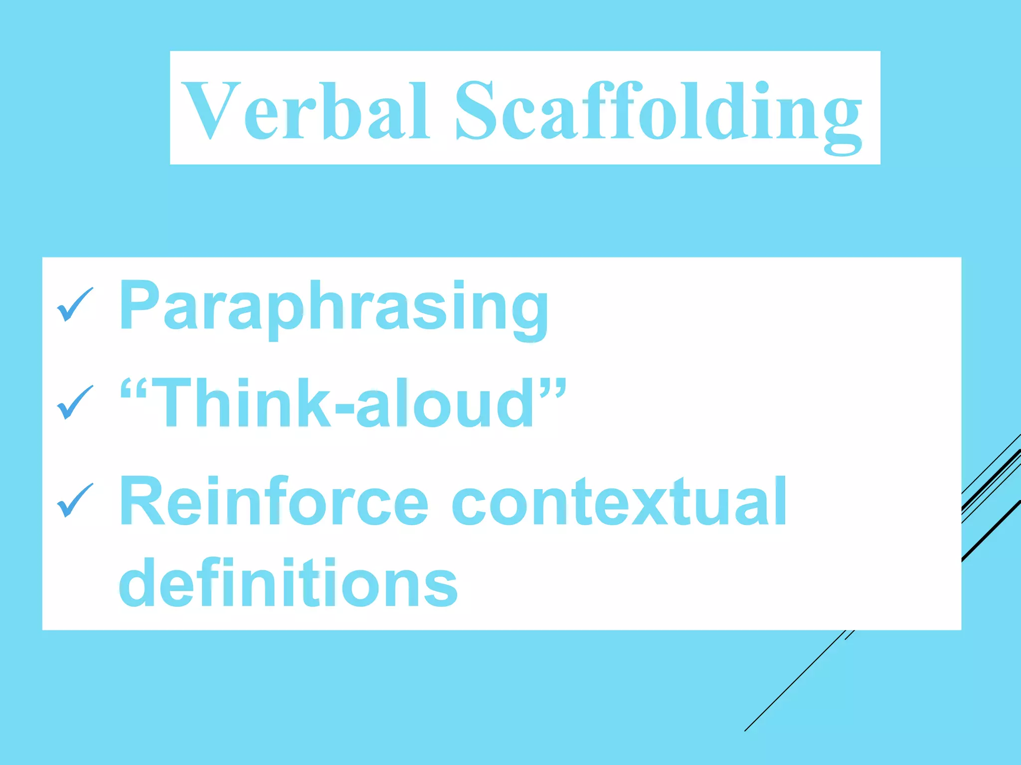 Eshboyeva scaffolding.ppt | Homework and Study | Education