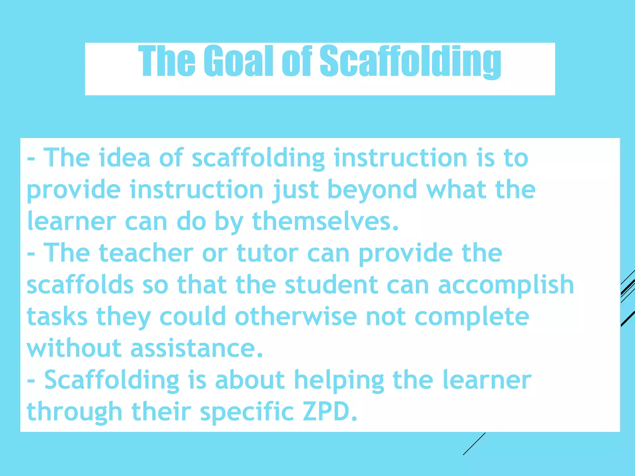 Eshboyeva scaffolding.ppt | Homework and Study | Education