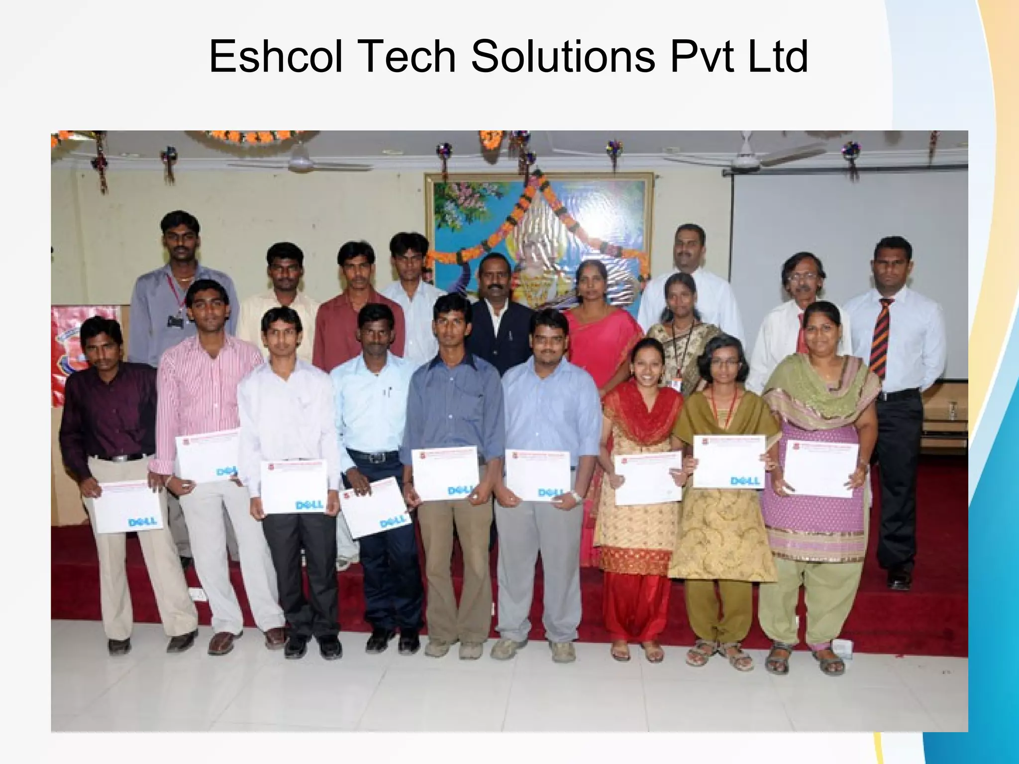 eshcol tech solutions pvt ltd, eshcol tech solutions, | PPT