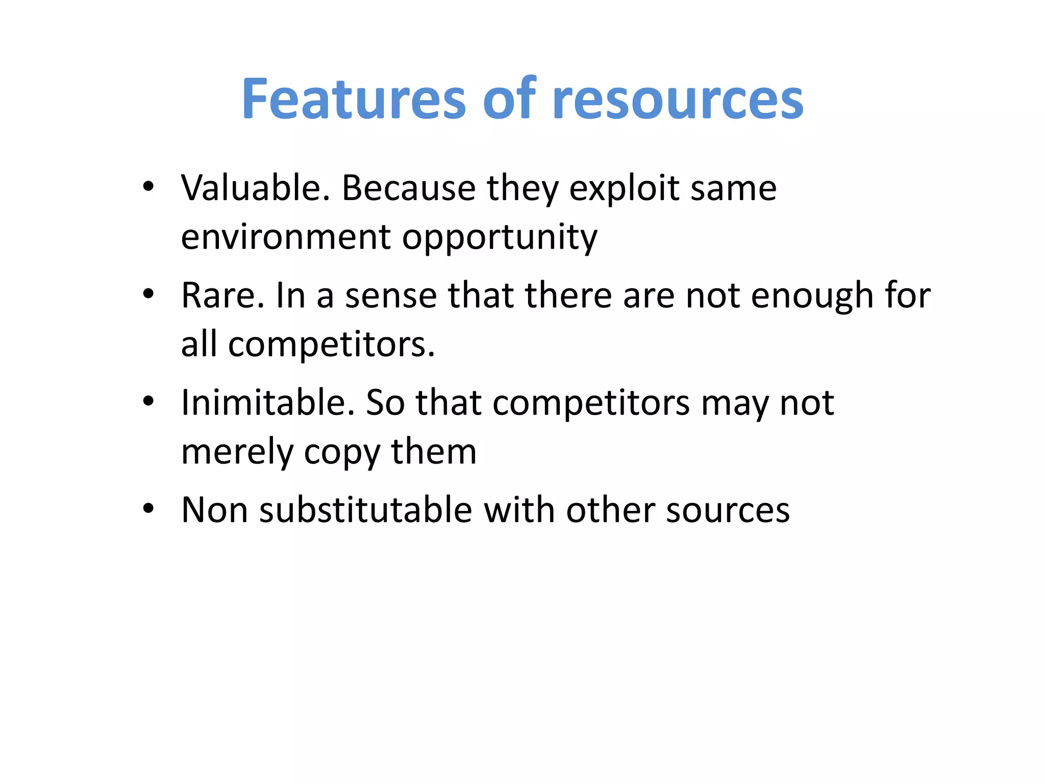 A Resourced Based View of Entreprenuership | PPTX