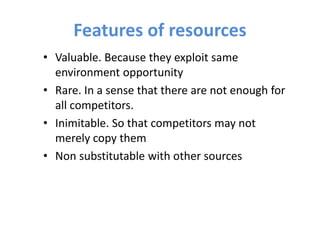 A Resourced Based View of Entreprenuership | PPTX