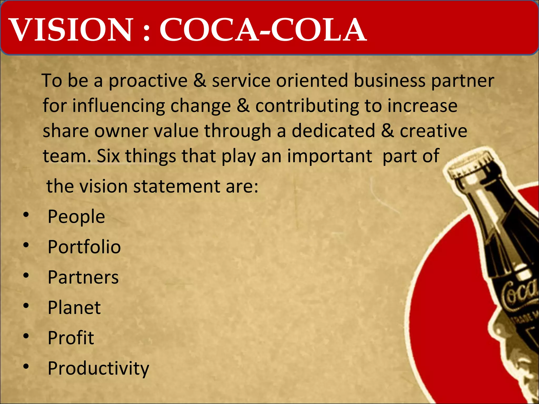 Coca Cola Summer Training Presentation 2012 by Eshita Aggarwal | PPT