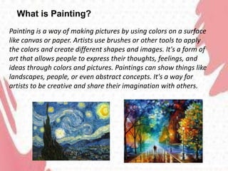 THE ART PRODUCTION: PAINTING AND SCULPTURE | PPTX