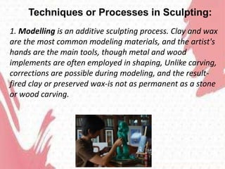 THE ART PRODUCTION: PAINTING AND SCULPTURE | PPTX