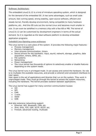 Embedded System Design for Iris Recognition System. | DOCX | Operating Systems | Computer ...