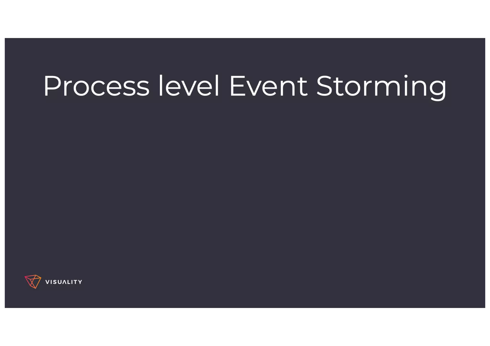 Introduction to Event Storming | PPT