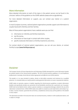 Eshre psychology guideline patient version | PDF