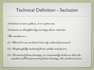 Emergency Safety Interventions | PPT