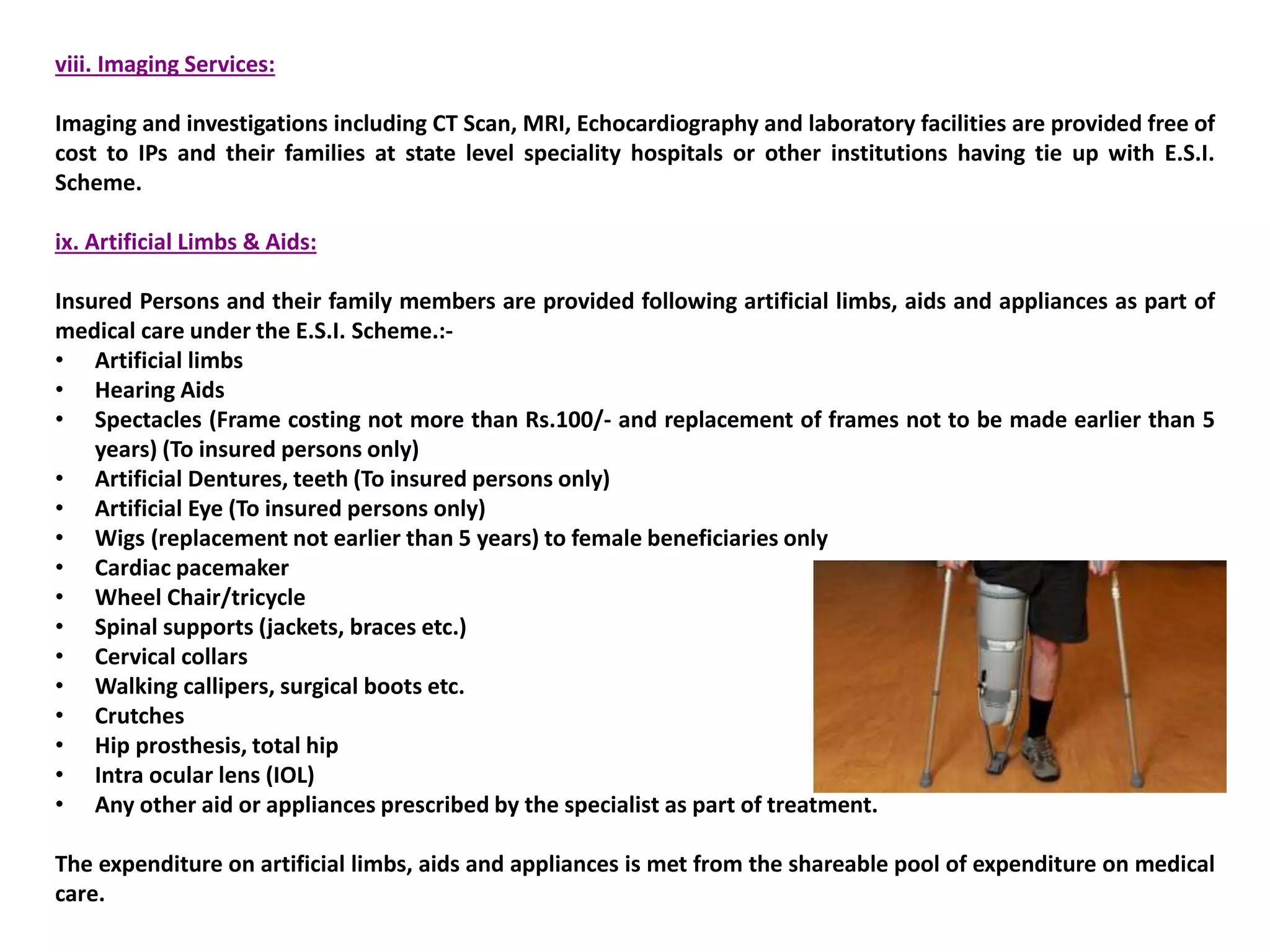 Benefits of Employees State Insurance Act, 1948 | PPT