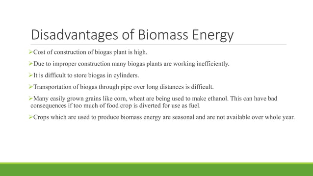 Biomass Energy and Scenario in India | PPTX | Power and Energy Industry ...