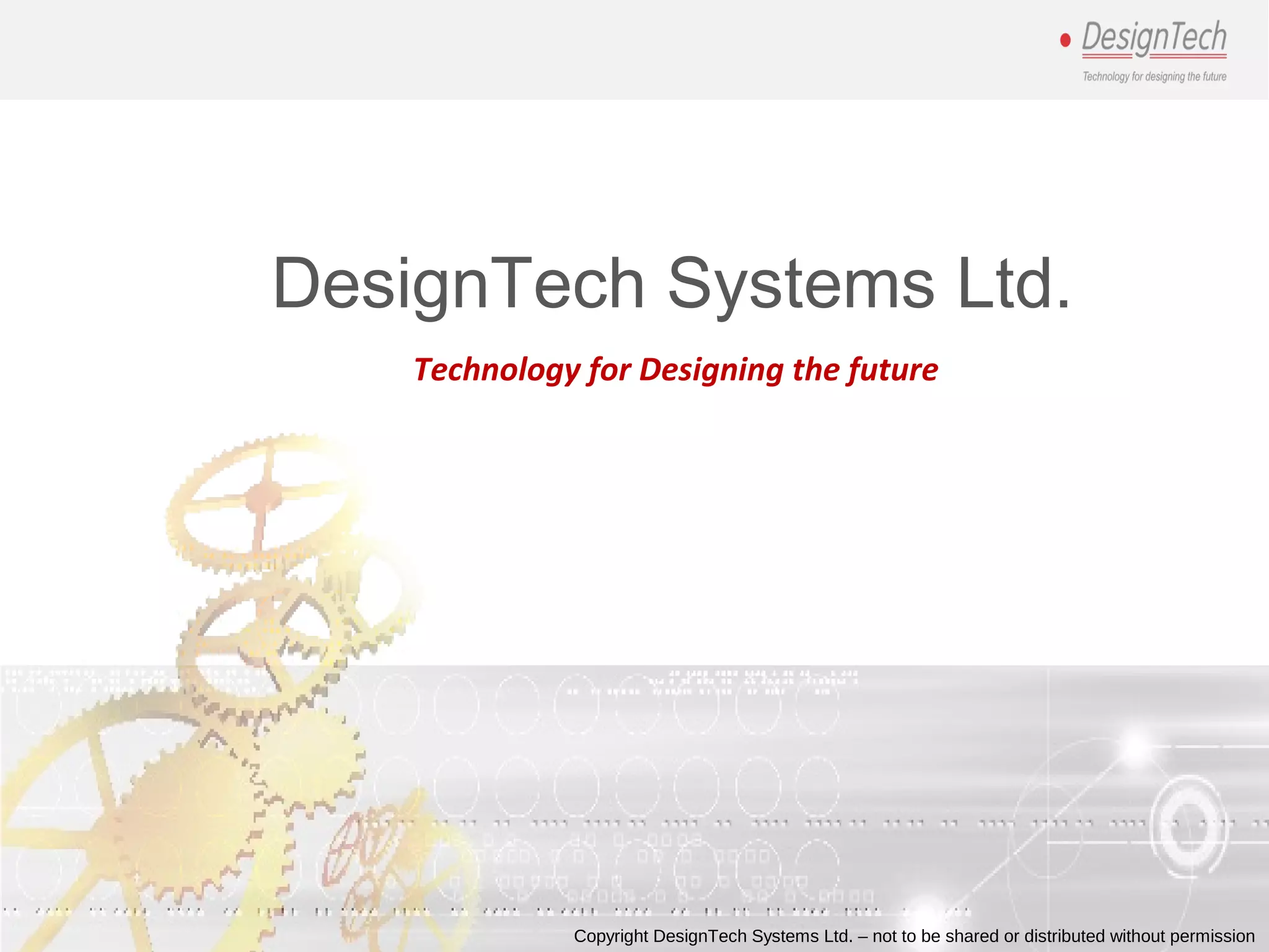 Cast it right the first time with ESI - DesignTech Systems | PPT