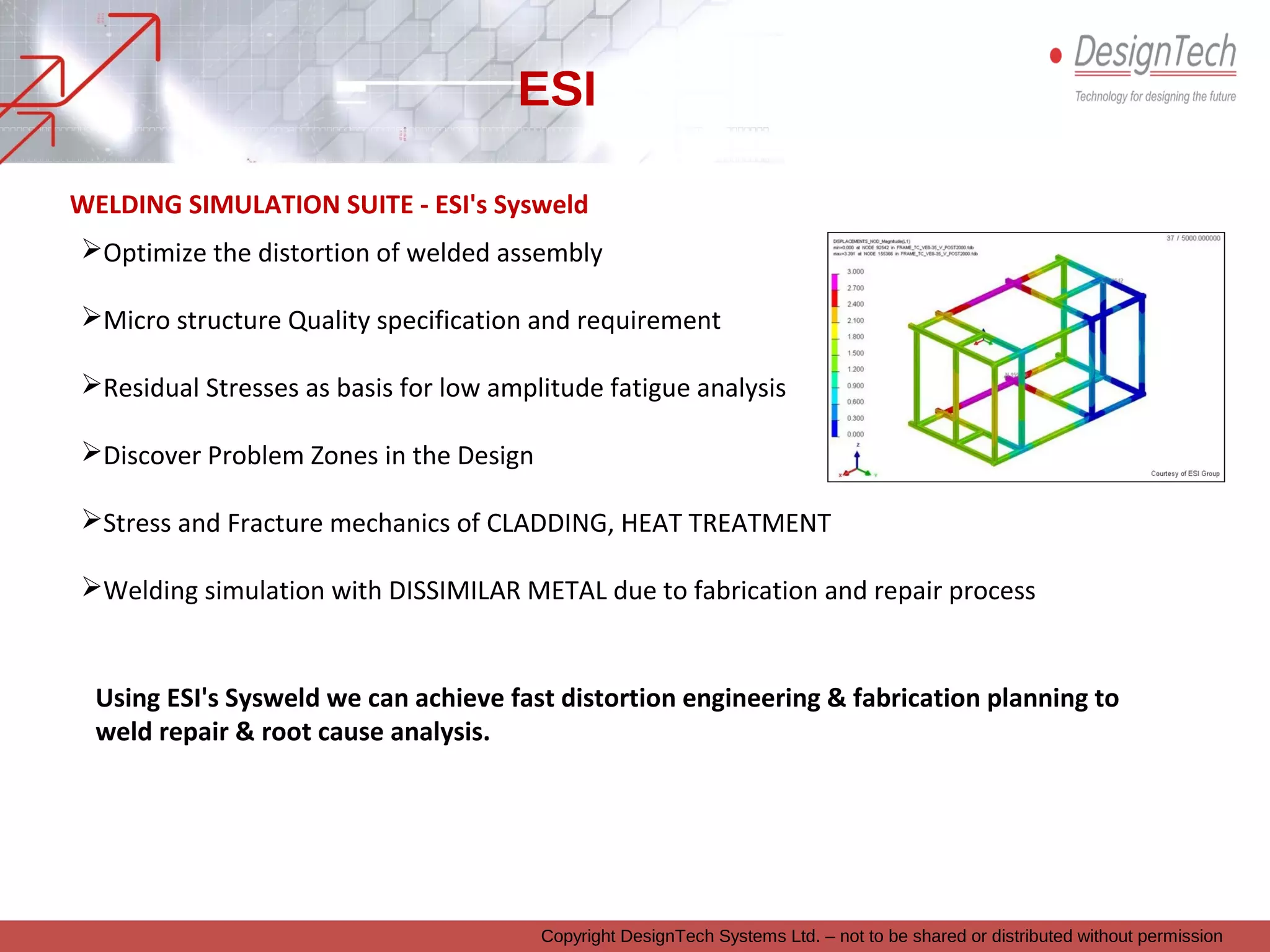 Cast it right the first time with ESI - DesignTech Systems | PPT