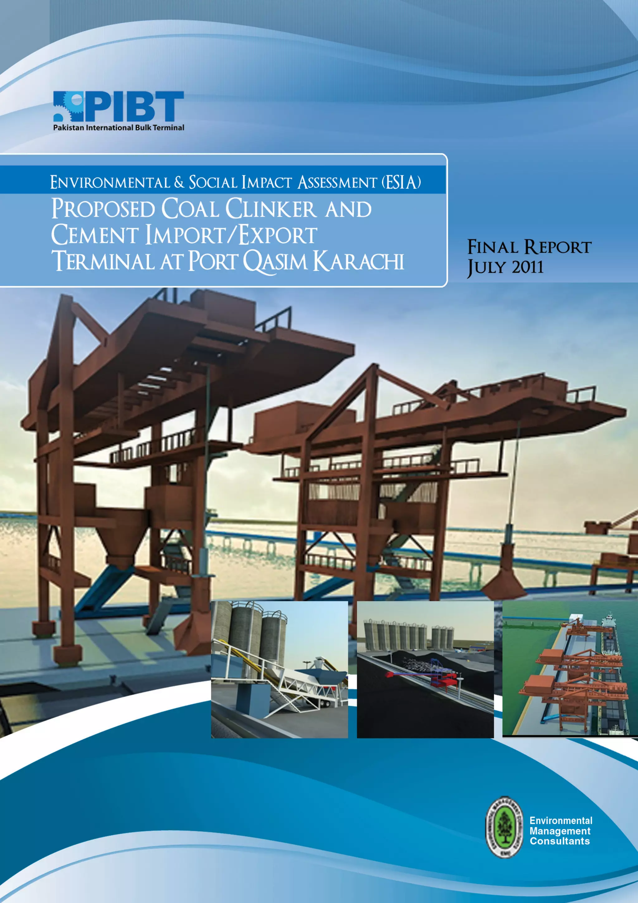 Esia Pakistan international bulk terminal - PROPOSED COAL, CLINKER ...