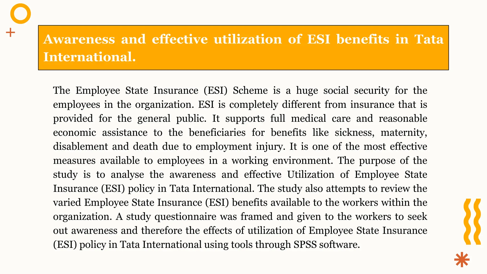 EMPLOYEE STATE INSURANCE ACT IN COMMUNITY | PPTX