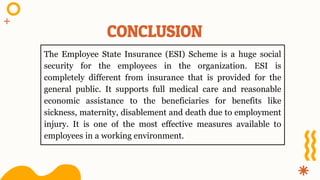 EMPLOYEE STATE INSURANCE ACT IN COMMUNITY | PPTX