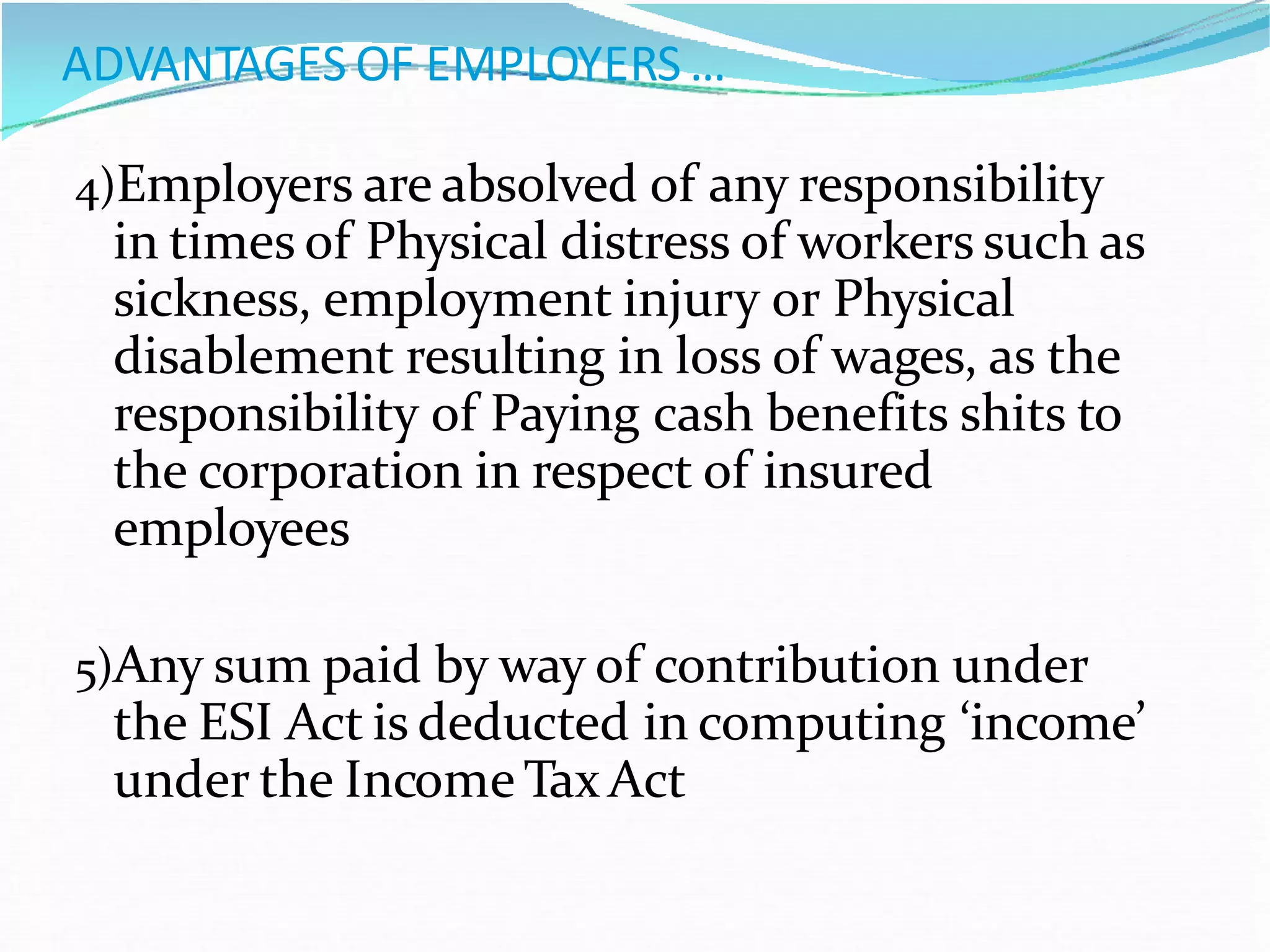 Esi Act 1948 Ppt Pptx