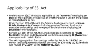 Esic Act 1948 | PPTX