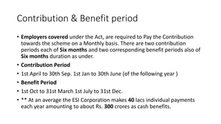 Esic Act 1948 | PPTX