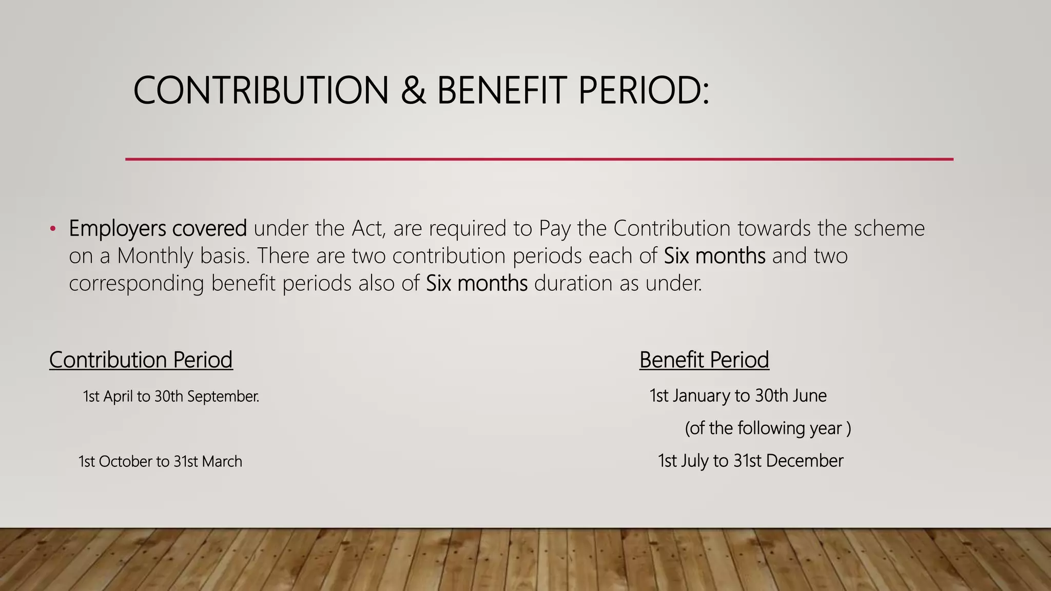 ESI BENEFITS TO EMPLOYEE | PPTX