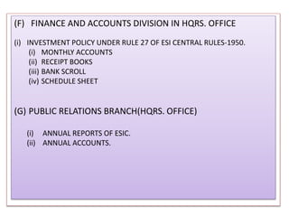 ESIC EVERY CONTRIBUTOR, AT ANY GIVEN POINT OF TIME, E | PPT