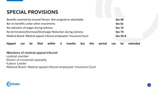 ESIC ACT 1948 | PPTX