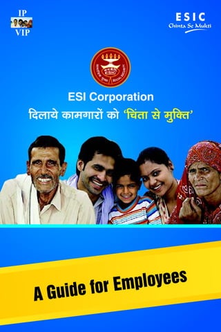 ESIC Employees Booklet English.pdf | Health Insurance | Insurance