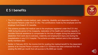 Esic powerpoint presentation | PPTX