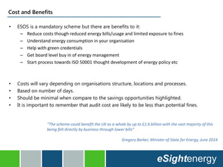 ESOS - The Road to Compliance | PPT