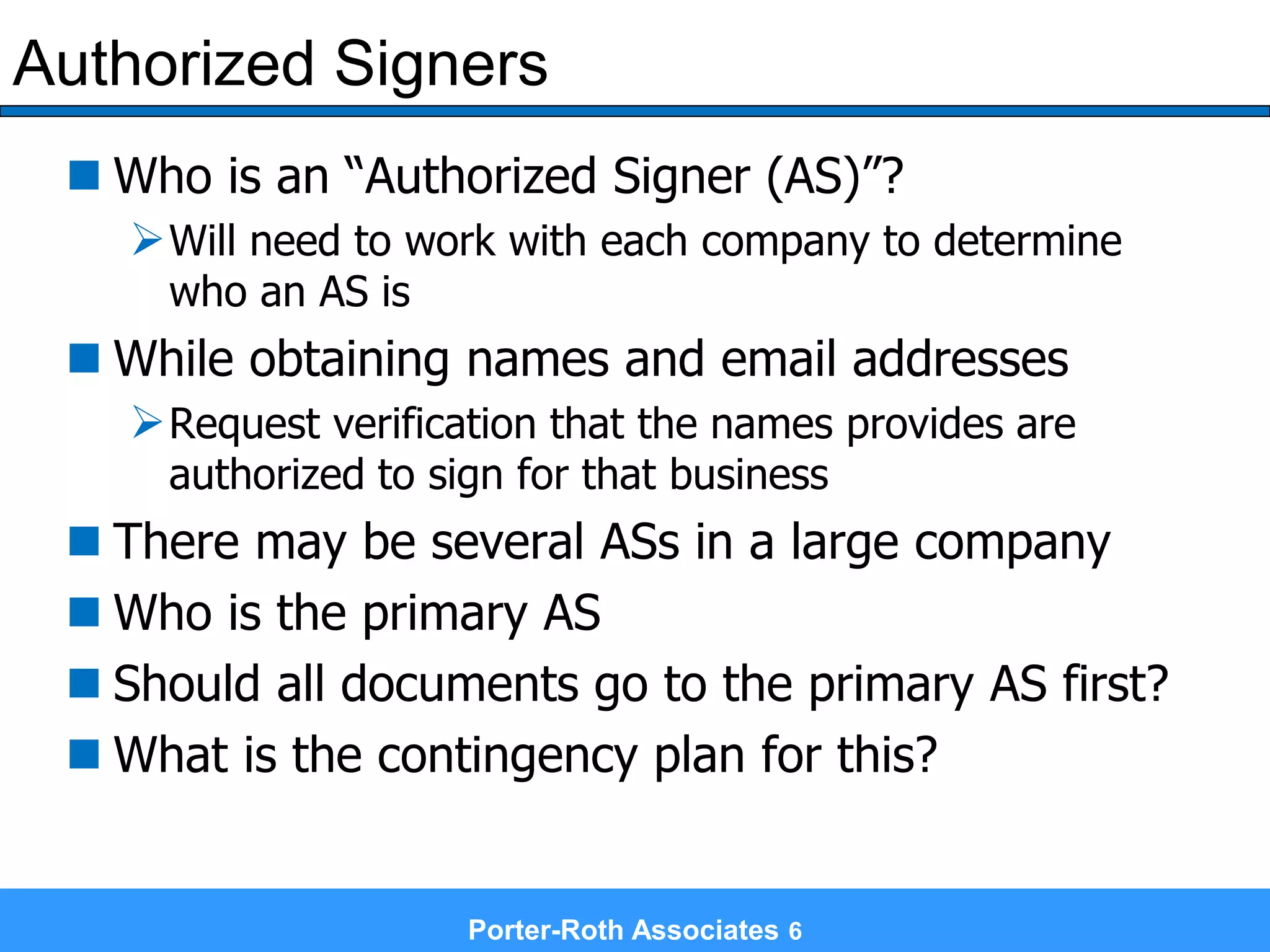 eSignature Project Presentation | PDF