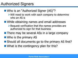 eSignature Project Presentation | PDF
