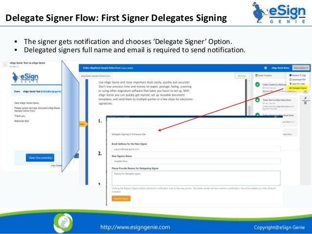 How to delegate signer or delegation signer