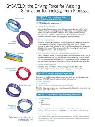 Esi group sysweld_brochure[1] | PDF