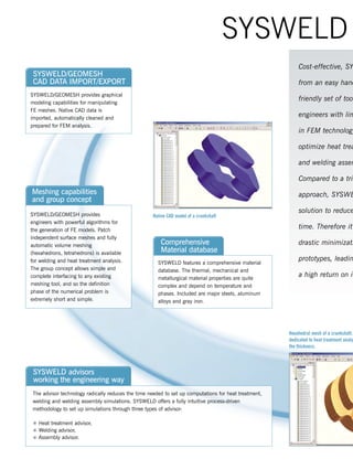 Esi group sysweld_brochure[1] | PDF