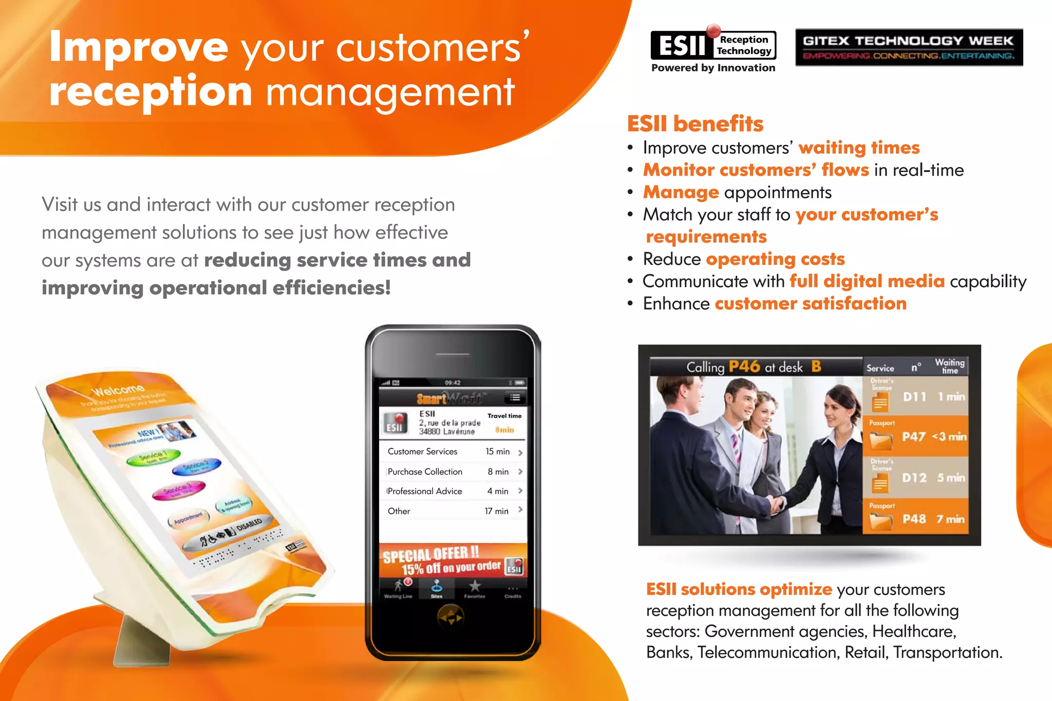 ESII presents QMS at Gitex 2011 | PPT