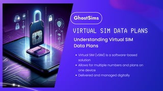 eSIM and Virtual SIM Data Plans with GhostSims | PPT