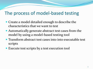 Model Based Software Testing | PDF